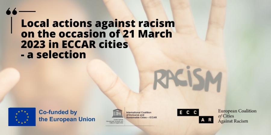 Local actions against racism on the occasion of 21 March 2023 in ECCAR cities - a selection | ECCAR